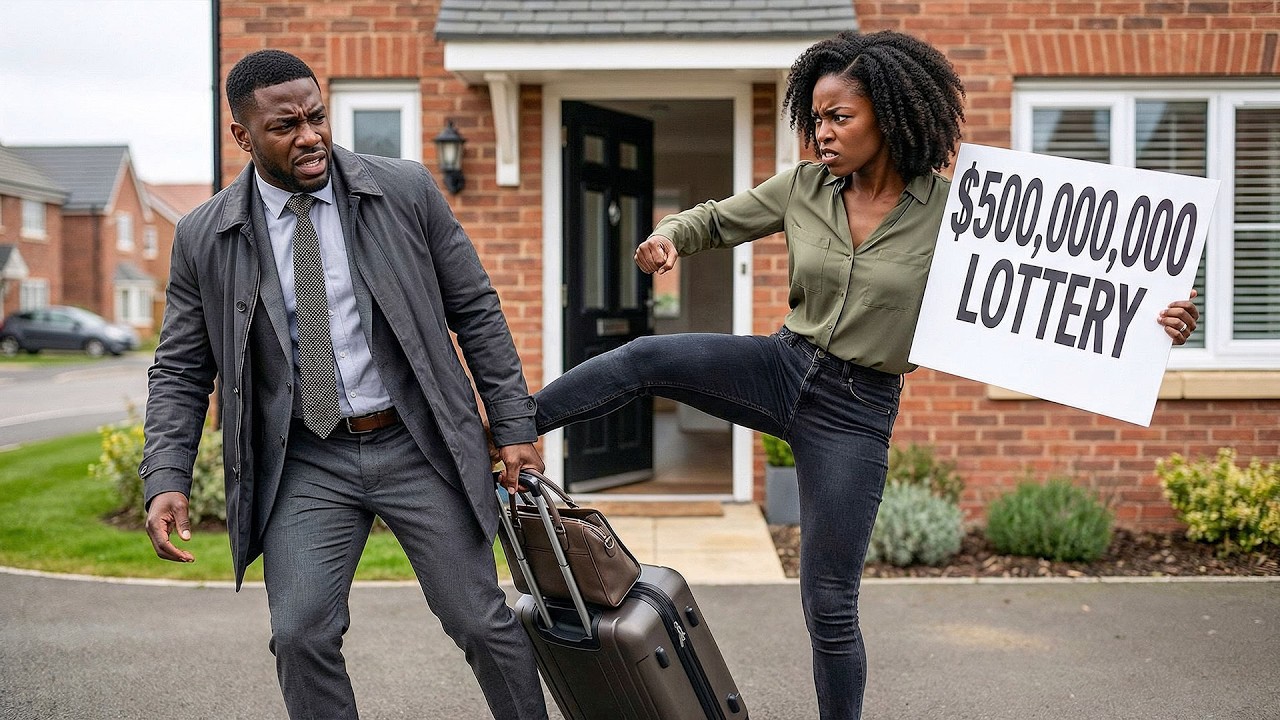 My Wife Won $500M Lottery and Kicked Me Out—Unaware I Owned the Winning Ticket