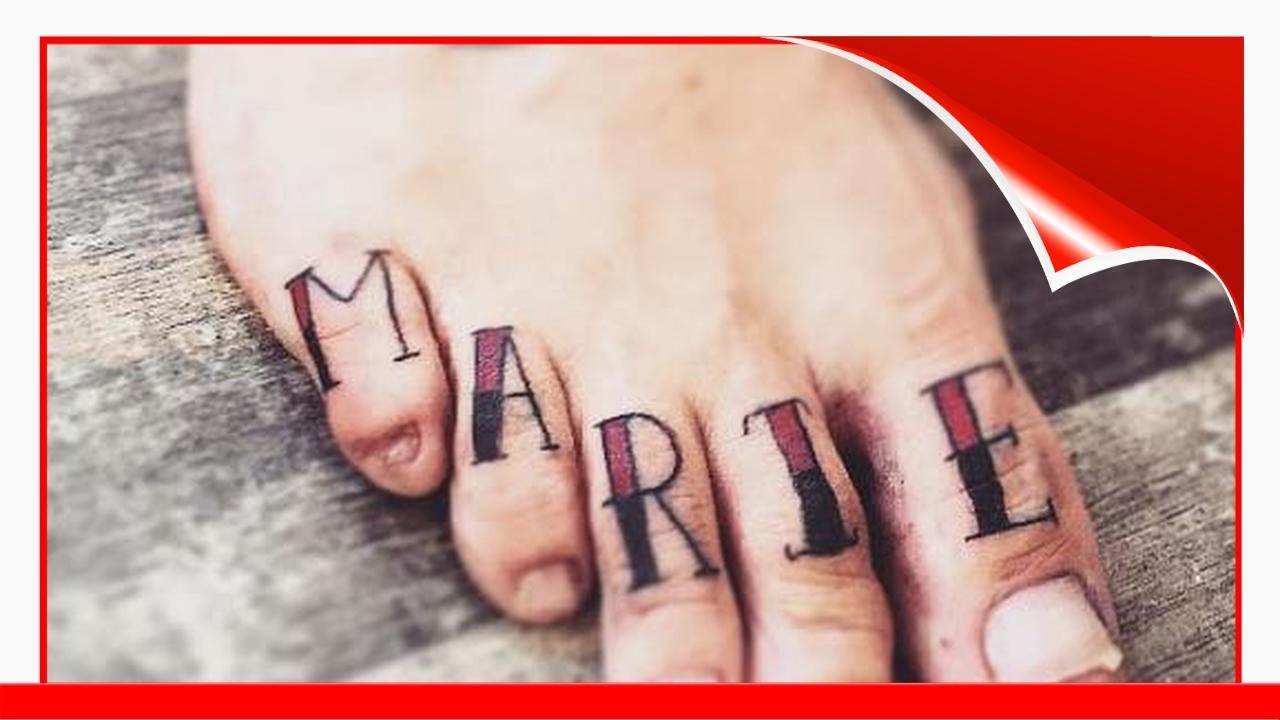 50+ Cute Toe Tattoos For Women (2020) Webbed, Ring Designs !