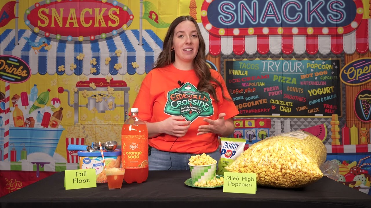 Emerald Crossing VBS: Day 4 Snacks
