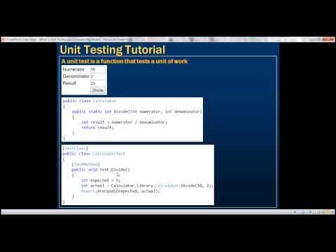 Learn What is a Unit Test - Mind Luster