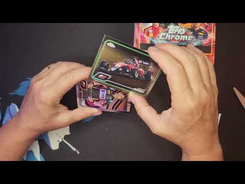 Melinda's Box 2024 Formula 1 Topps Chrome Qualifying Lap Box Comparison Opening #2 Pack #2 F1 Carda