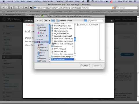 How To Upload a PDF File to WordPress