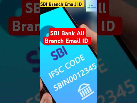 SBI Bank All Branch Email ID | Contact SBI Branch Online | #sbibankingknowldge #sbi