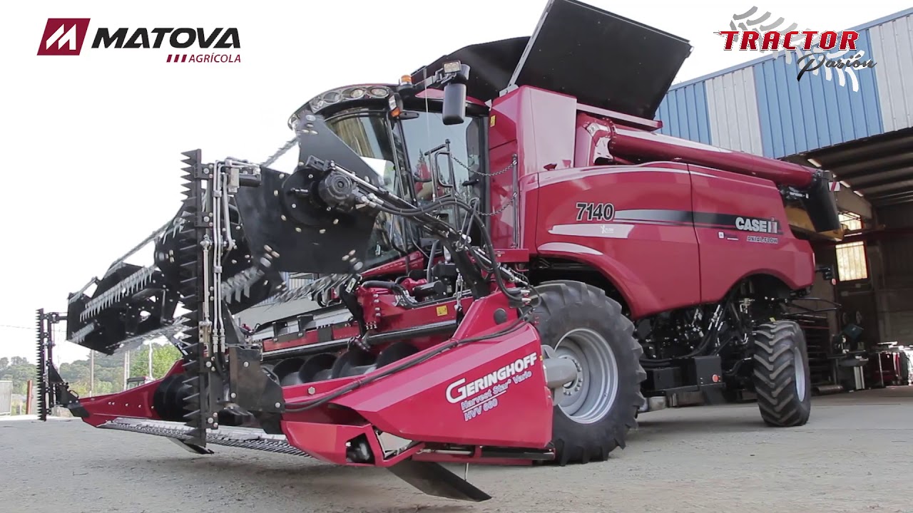 Agricola Matova entrega la primera cosechadora Case 7140 Axial Flow en Galicia