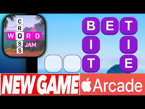 Crossword Jam+ - Brain Puzzle Games For Adults - New Apple Arcade Game Release