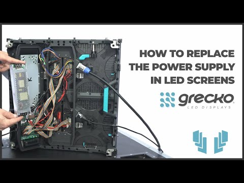 How to Replace the Power Supply in Your Grecko LED Screen | Techled