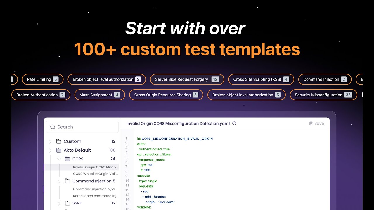 API Security Test Editor Demo