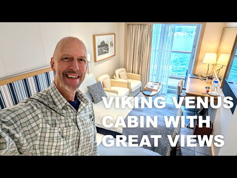 Viking Venus Cruise Ship Balcony Cabin Tour