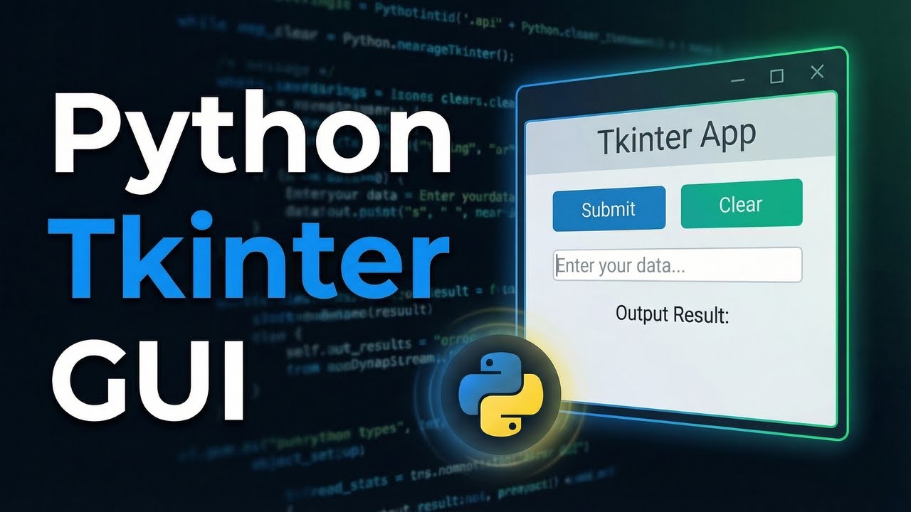 Python Tkinter Tutorial: Create Desktop Apps In Seconds