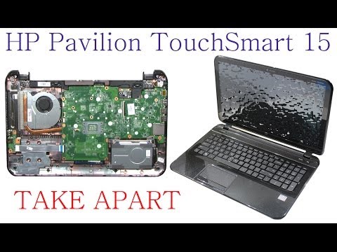 HP Pavilion TouchSmart 15 Take Apart and ReAssembly