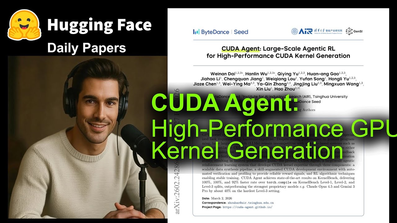 CUDA Agent: High-Performance GPU Kernel Generation