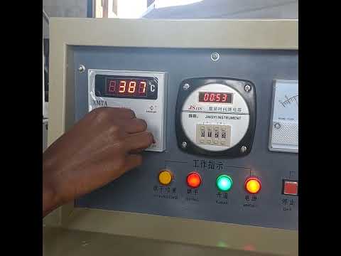 Calibration of an electrode incubator.