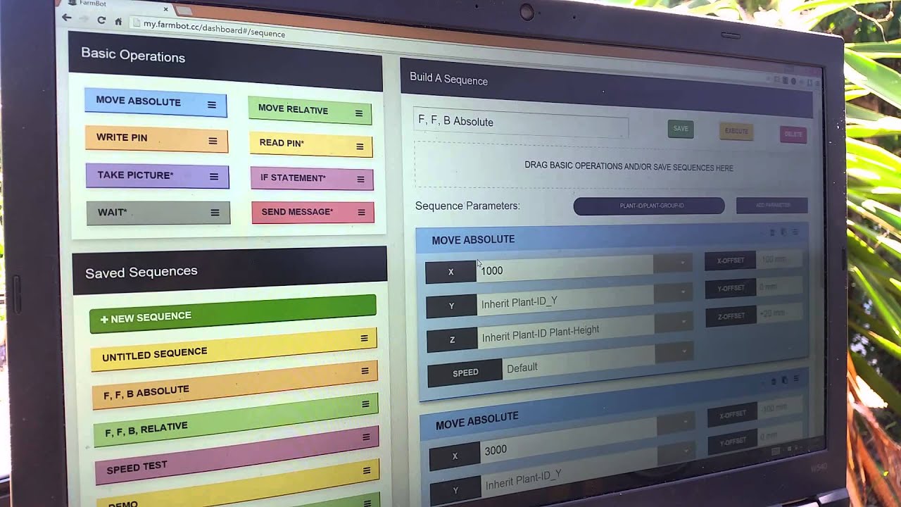 FarmBot Software Update, June 2015