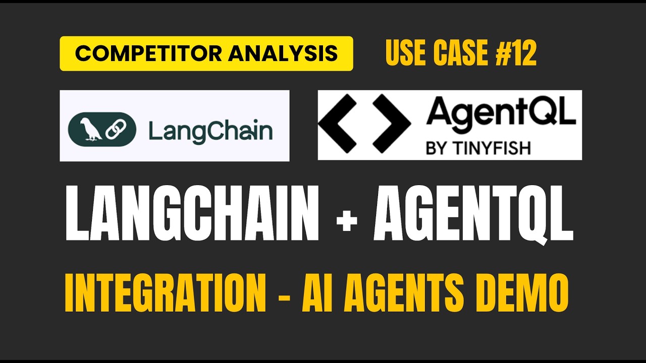 🚀 No More Broken Scrapers (AgentQL + Web Agents) | LangChain AI Agents Demo 2026