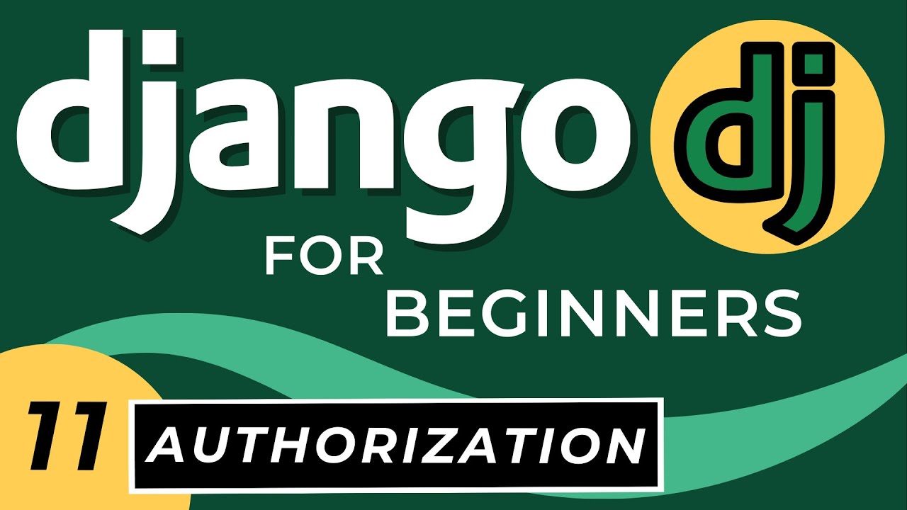 Python Django User Authorization tutorial