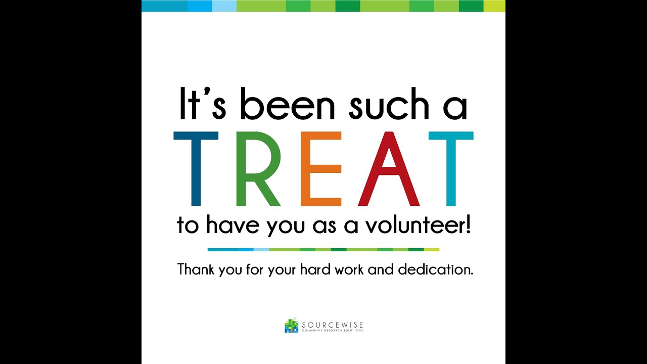 Sourcewise Volunteer Appreciation