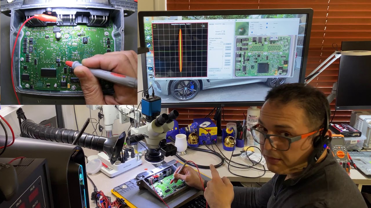 2006 Ford Escape ECM repair with Curve Tracer UCE-CT220S