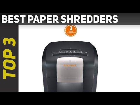 ✅ Top 3 Best Paper Shredders Reviews 2023?