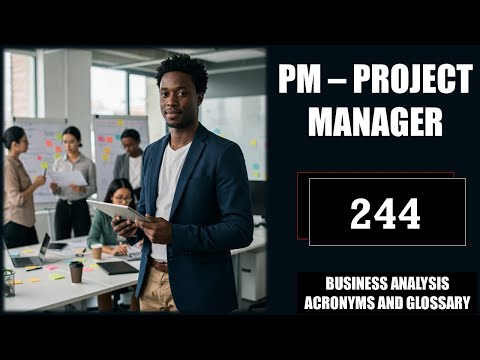 Plan |Business Analysis Acronyms and Glossary | No. 244