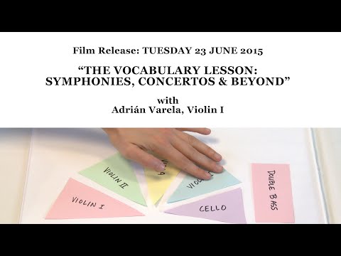 TRAILER: The Vocabulary Lesson I: Symphonies, Concertos and Beyond