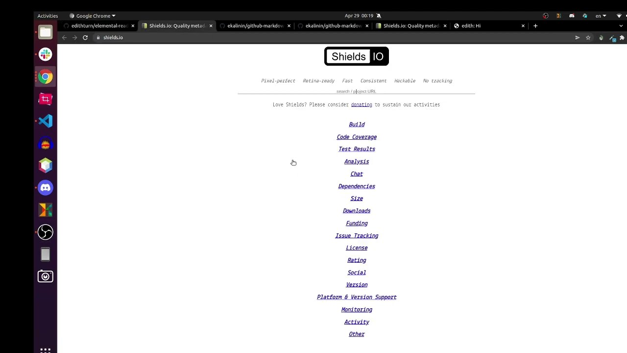 Elementary GitHub Readme