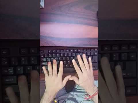 Best finger position - typing for CHSL #shorts