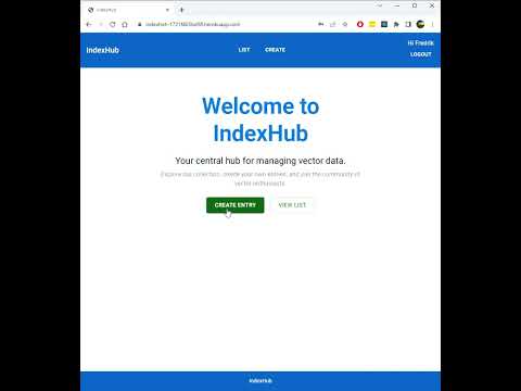 index hub - Backdrop Build