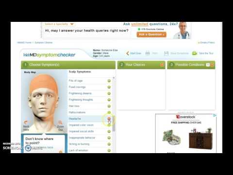 WedMD Symptom Checker