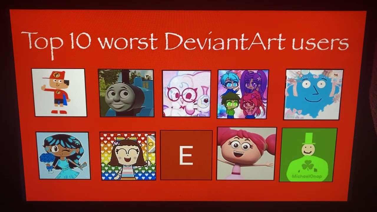 My Top 10 Worst DeviantArt Users Part 13.