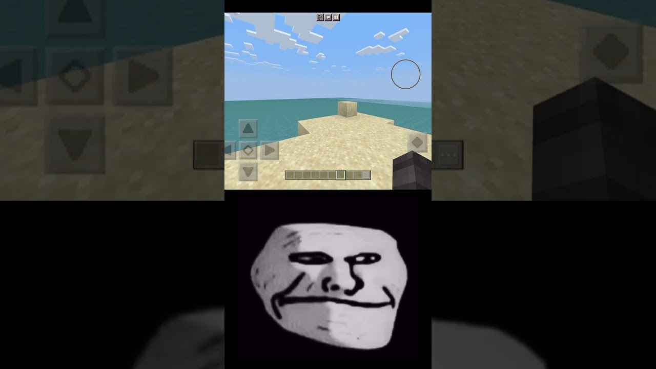 Cursed Minecraft seed 😂 #minecraft #shorts #funny