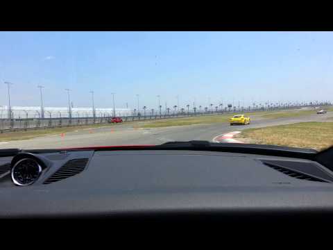 Bisimoto test of the new Porsche 911 (991) at California Speedway