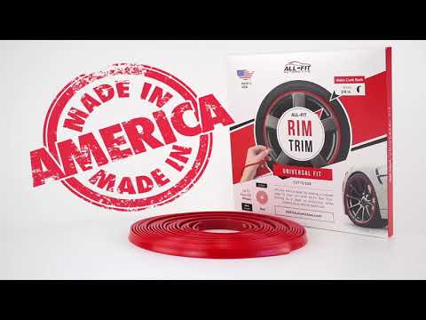 All-Fit Rim Trim Wheel Rim Protectors - Seven Standout Colors, Made In The USA