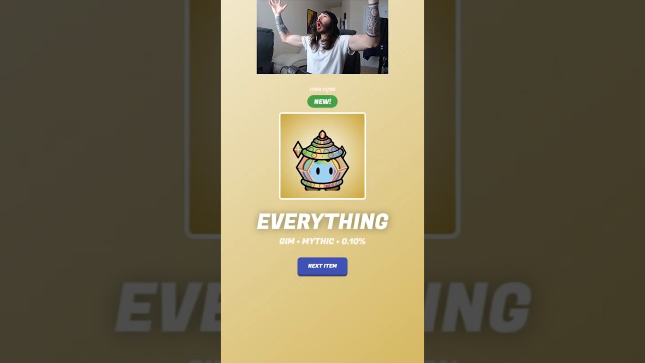 Acquiring MYTHIC in the Gimkit Elemental Pack! 🔮 #shorts #gimkit