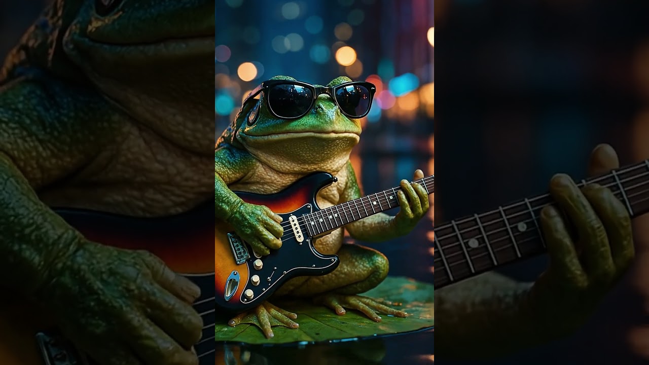 This Frog Plays Guitar Better Than Most Humans!