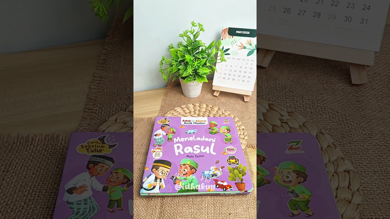 Buku cerita anak islami dari ziyad book, mampir ke tiktok dan shopee aku, jgn lupa follow @idhakun