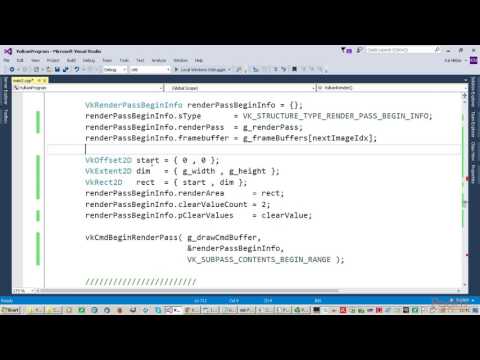Learn Vulkan Programming First VULKAN Output | packtpub com - Mind Luster