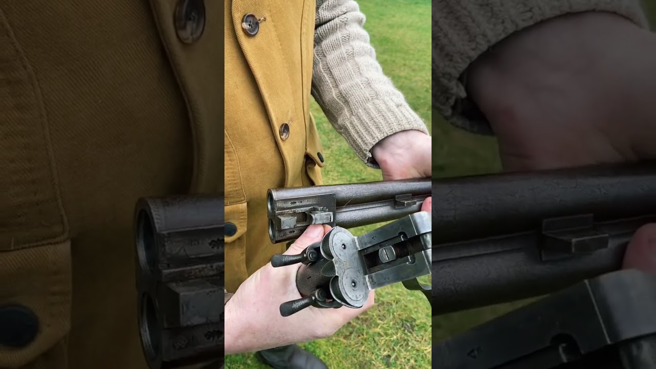 Emme 1866 patent hammer gun