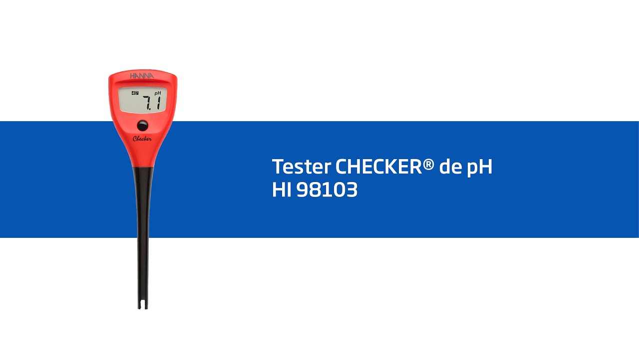 Video Tutorial - HI98103 pH Tester