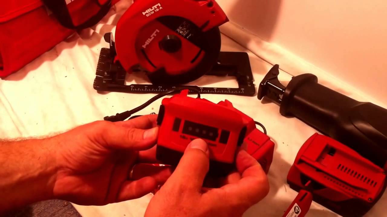 Hilti 18 Amp Li-Ion Sawsaw Hammerdrill Skillsaw Discussion