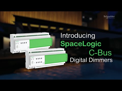 Introducing SpaceLogic C-Bus Digital Dimmers