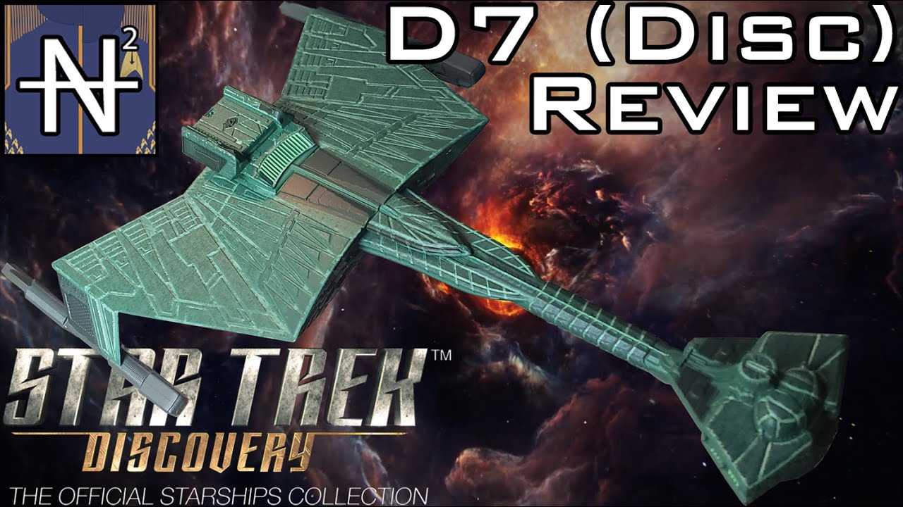 Eaglemoss Klingon D7 Battle Cruiser Review - Star Trek: Discovery Starship Collection Issue #26