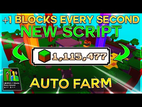 🎅+1 Blocks Every Second❄️SCRIPT *2022* | Auto Build, Auto Rebirth (Showcase) (Pastebin) | Roblox