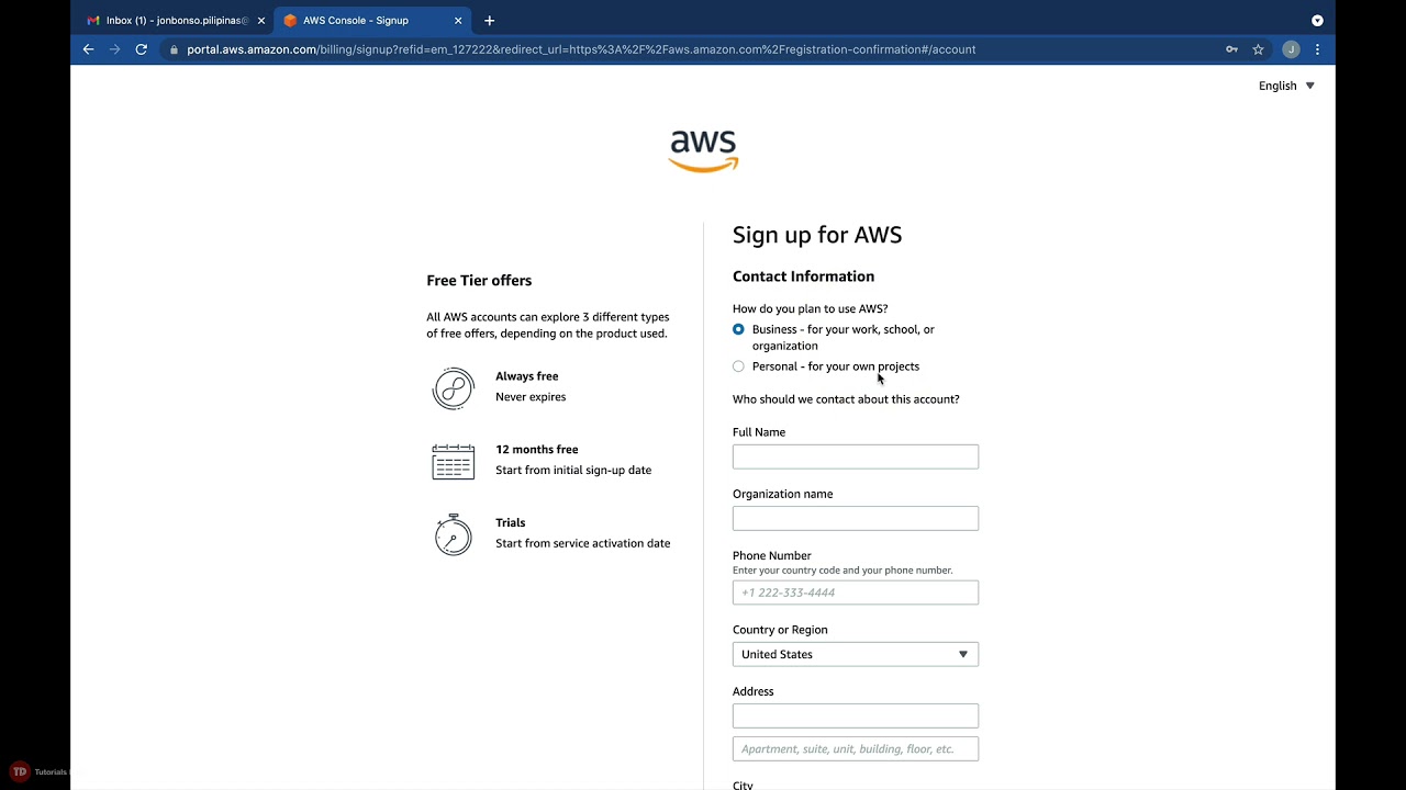 AWS Tutorial – How to Create an AWS Account ( Helpful for CLF-C01, SAA-C03 or other AWS Exam Prep )