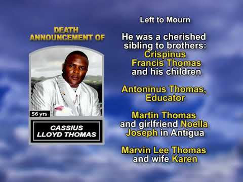 Cassius Lloyd Thomas long