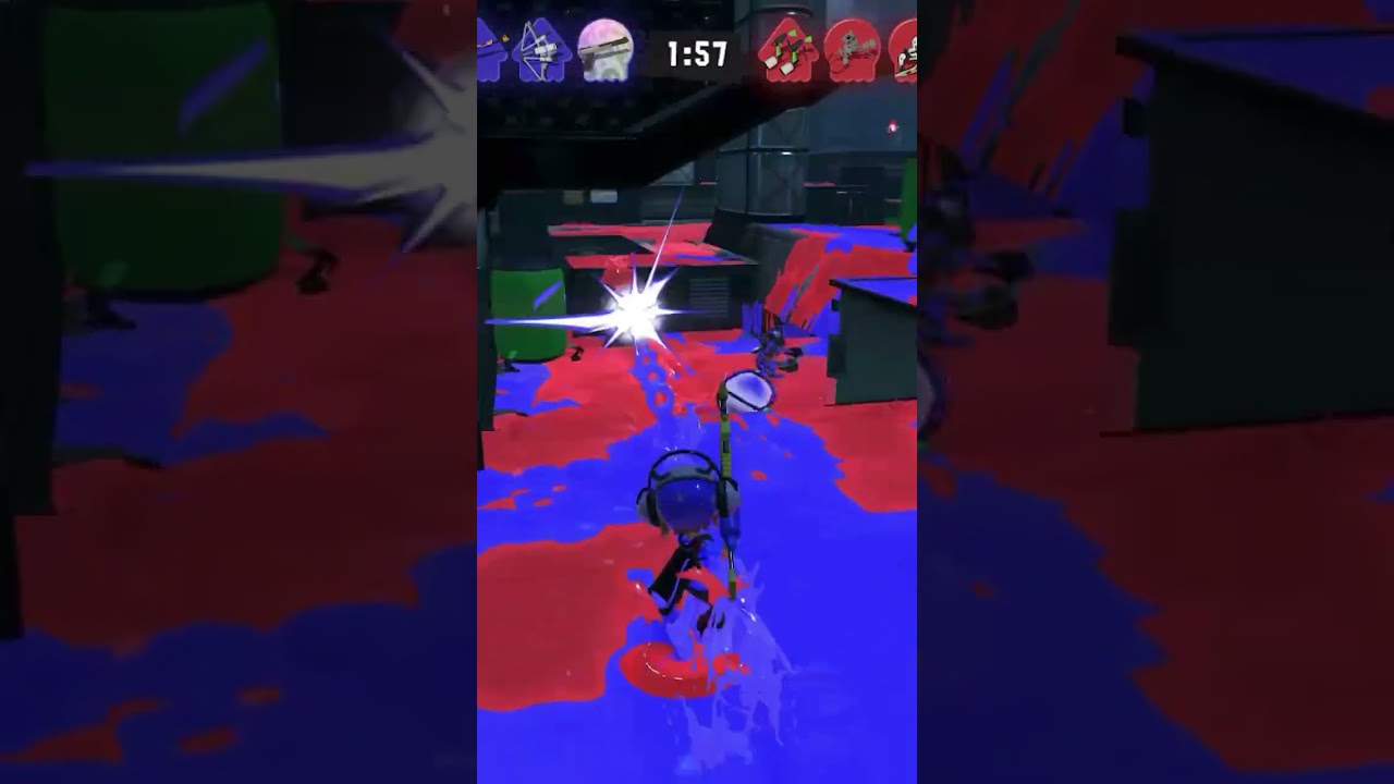 Here’s my favorite clip from the splatoon 3 splatters world premier! This game is such a blast!