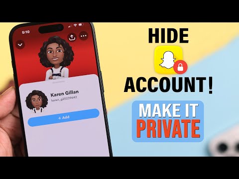 How to Make Snapchat Account Public to Private!