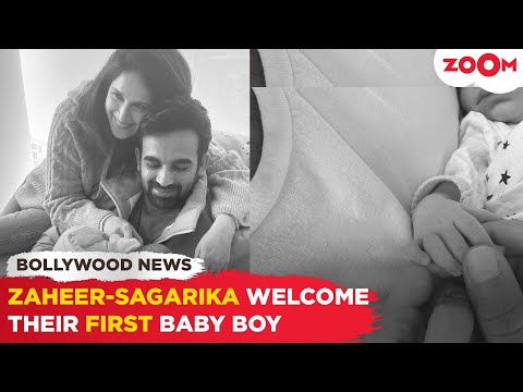 Sagarika Ghatge & Zaheer Khan BLESSED with baby Boy, REVEAL his name with ADORABLE family pic