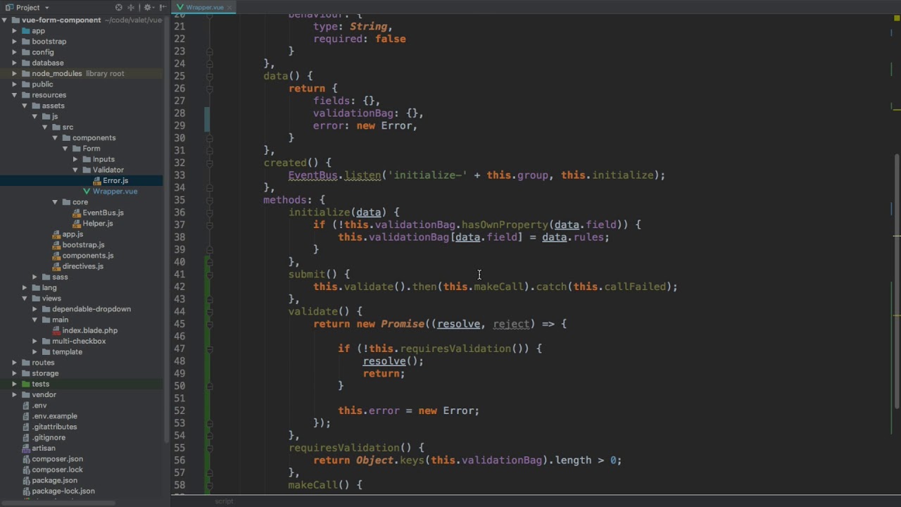 03-02: Validator class