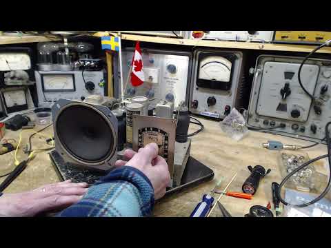 Rogers Majestic 9R512 Tube Radio Video #8 - Alignment Finale