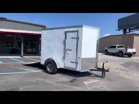2024 Rock Solid Cargo 5X8X6'3" SINGLE AXLE Cargo / Enclosed Trailer